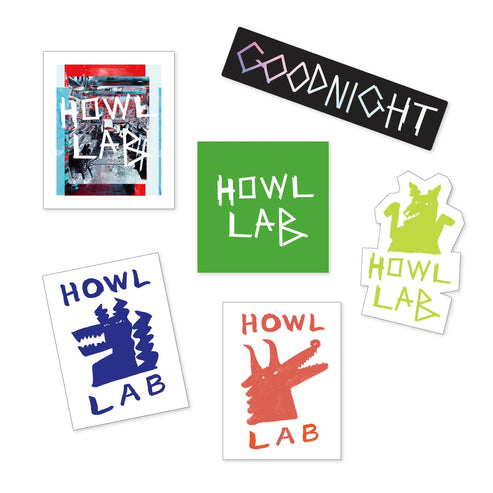 HOWL LAB Sticker Set – THE ROTH STORE